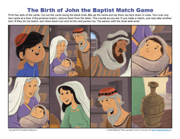 John the Baptist Told About Jesus Archives - Children's Bible ...