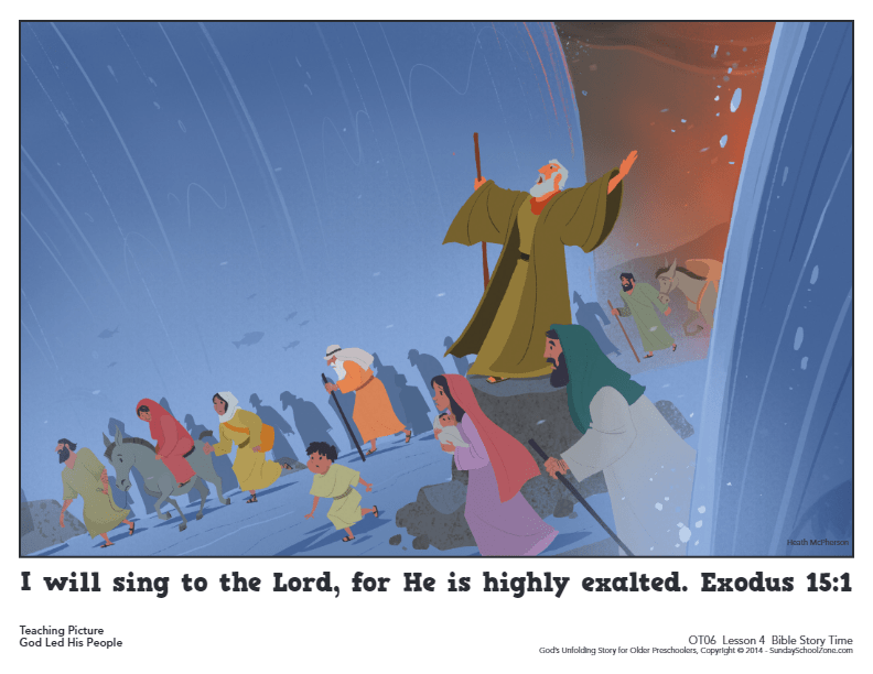 Exodus 14 Archives - Children's Bible Activities | Sunday School ...