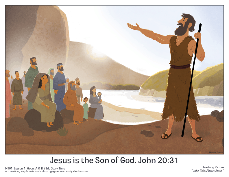 John Told About Jesus Teaching Picture