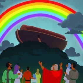 God Made a Promise to Noah Bible Lesson for Older Preschoolers
