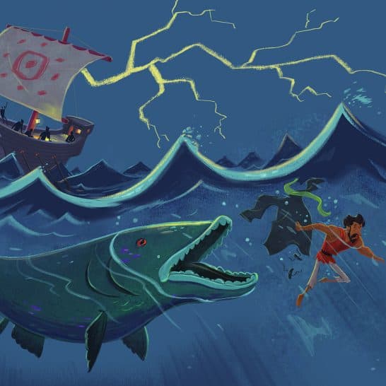 Jonah and the Fish Bible Lesson for Older Preschoolers