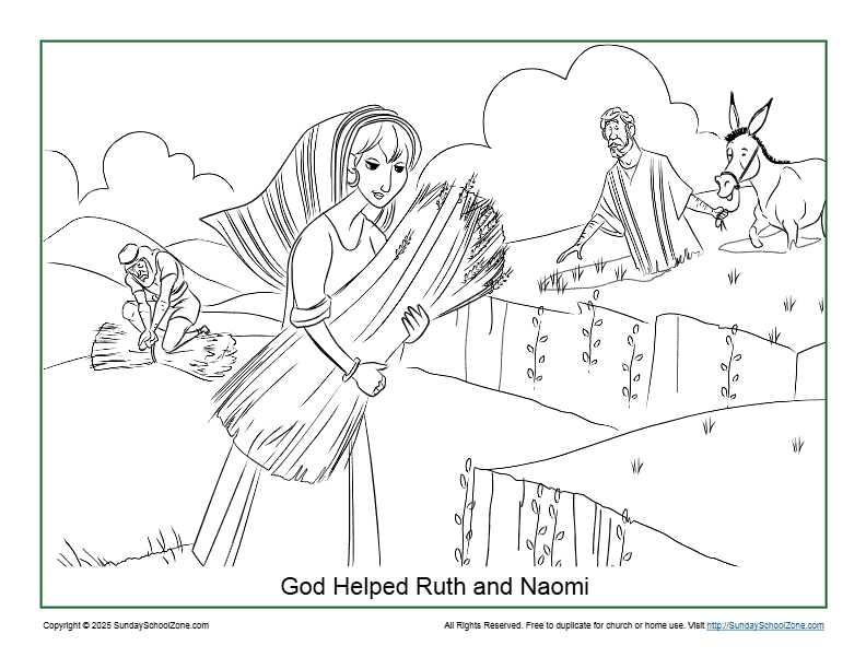 Ruth And Naomi Craft