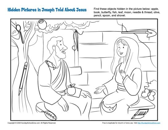 Free, Printable Jesus Bible Activities on Sunday School Zone